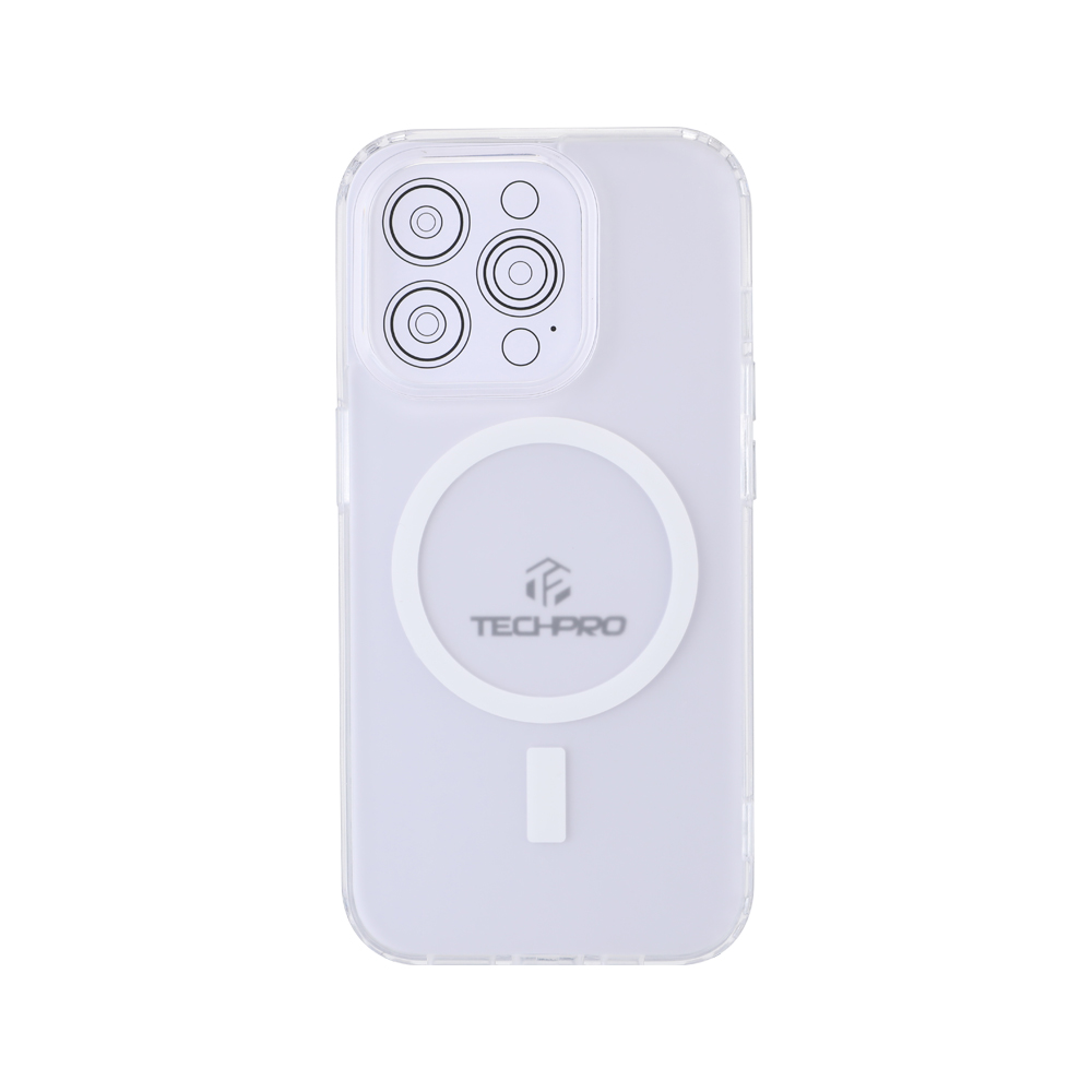 TECHPRO เคส iPhone 15 Pro Matte Clear with Magnetic | Education Studio7