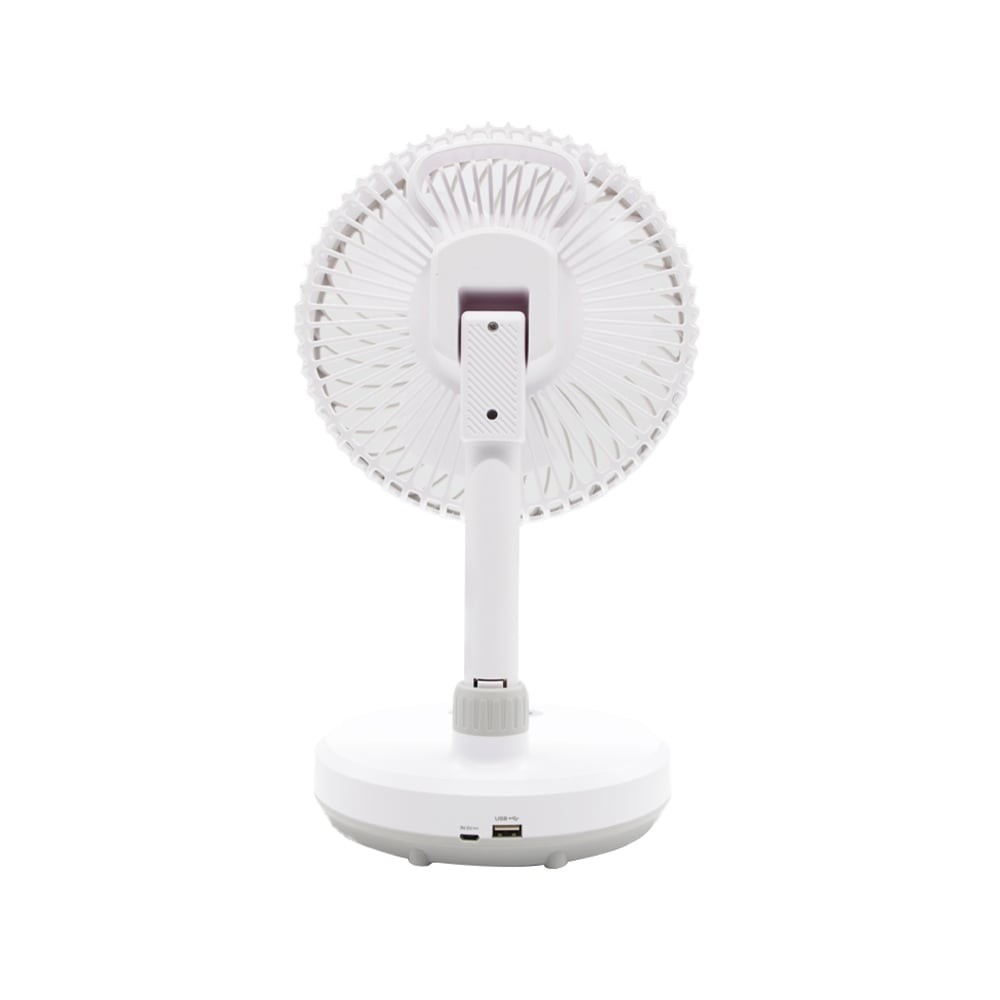 พัดลมชาร์จไฟ ANITECH รุ่น SMF-08 White | Education Studio7