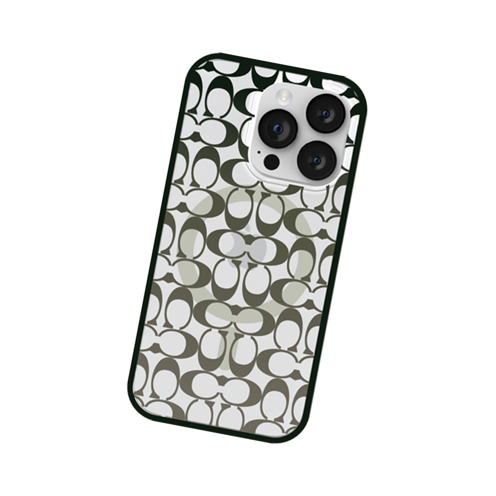 Coach เคส iPhone 15 Pro Max Protective MagSafe Signature C Ombre Deep forest/Multi | Education ...