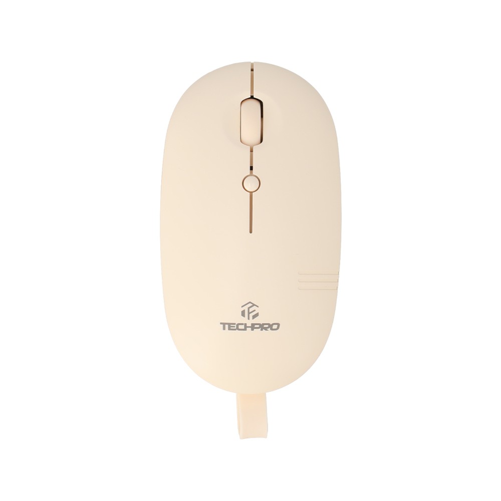 เมาส์ไร้สาย TECHPRO Edge Dual Mouse ABTM01 - Ivory | Education Studio7