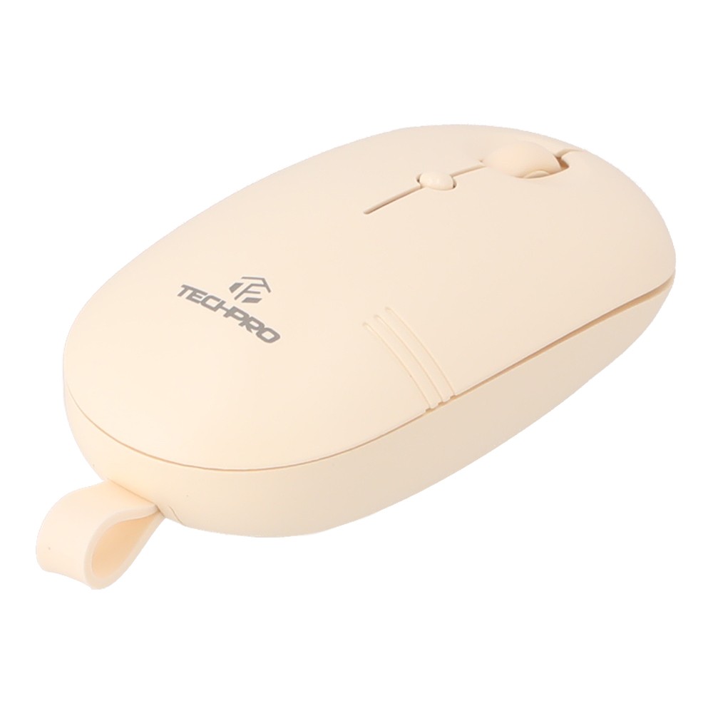 เมาส์ไร้สาย TECHPRO Edge Dual Mouse ABTM01 - Ivory | Education Studio7