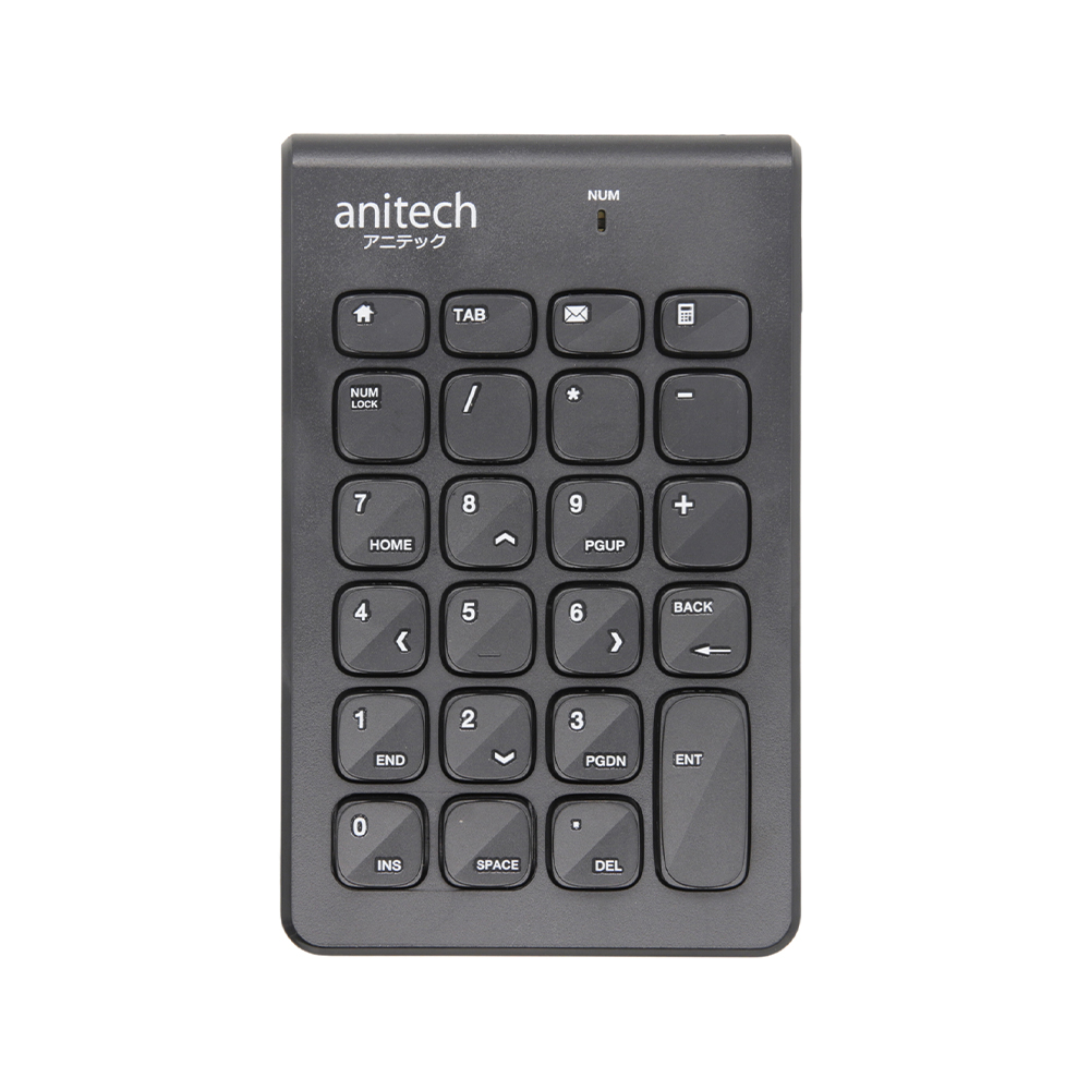 แป้นตัวเลข Anitech Keypad Numeric N185 Black | Education Studio7