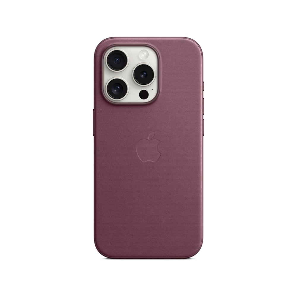 Apple iPhone 15 Pro Max FineWoven Case with MagSafe - Mulberry | Education Studio7
