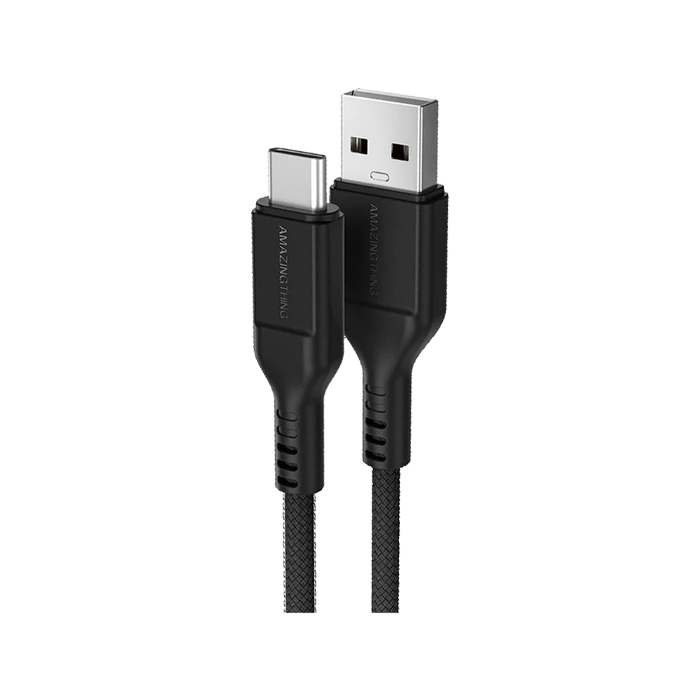 สาย AMAZINGthing (USB-A to USB-C) Thunder Pro 1.1 เมตร Black ...
