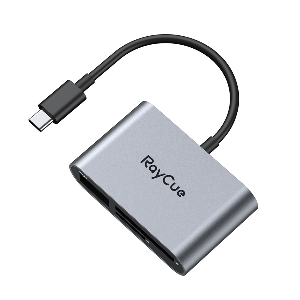 Raycue Port Hub 3-in-1 (CB046) Space Grey | Education Studio7