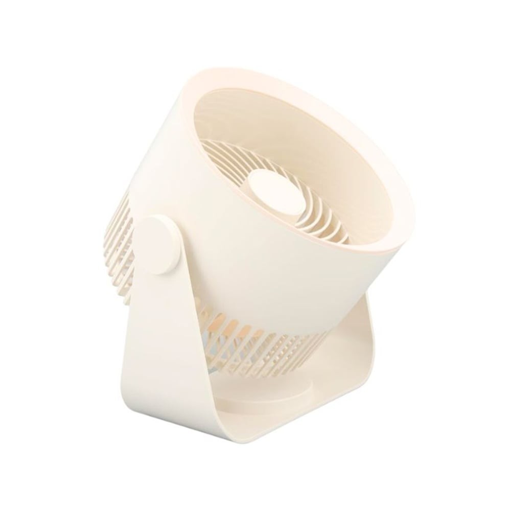 พัดลมพกพาสำหรับแคมป์ปิ้ง YOUMI Portable Cyclone USB Fan Cream ...