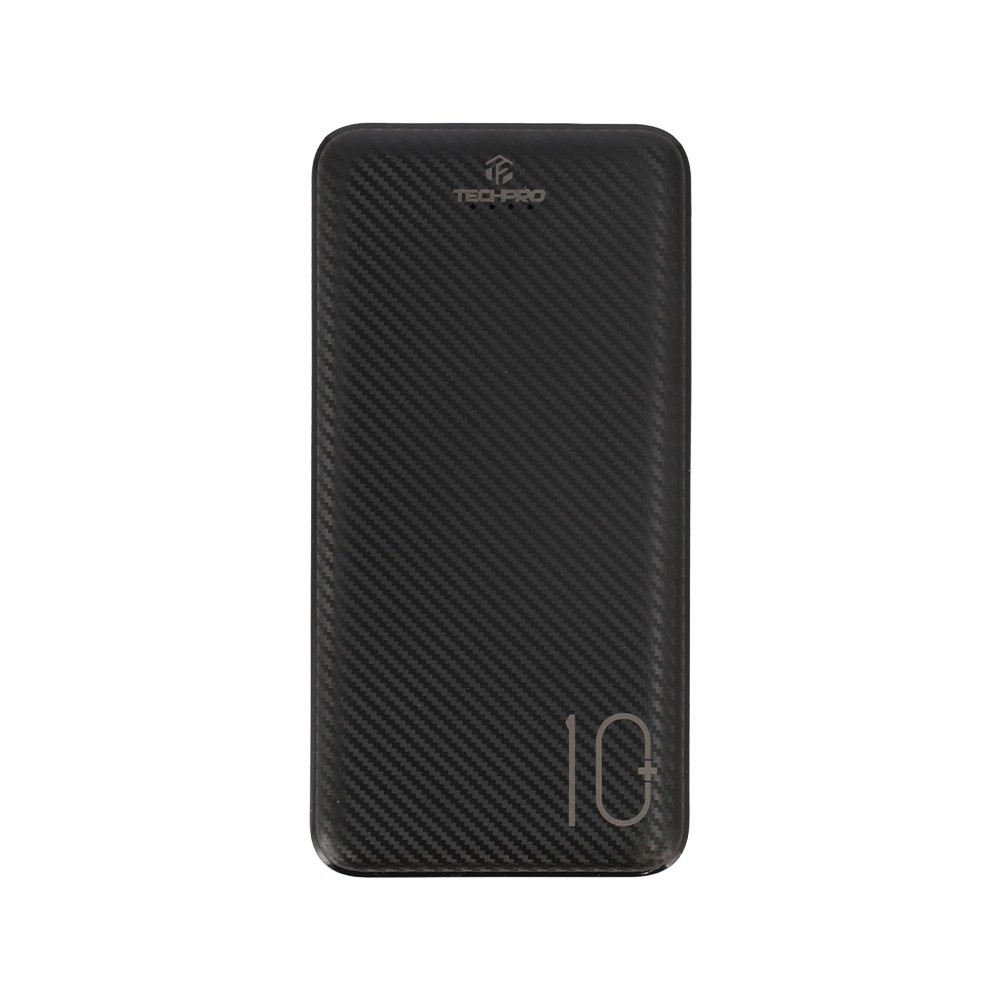 พาวเวอร์แบงค์ TECHPRO 10000 mAh P10 Black | Education Studio7
