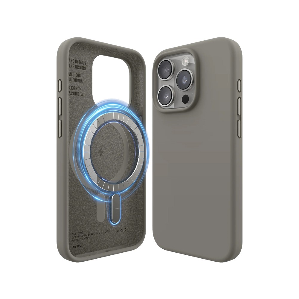 เคส Elago iPhone 15 Pro Max with Magnetic Silicone Stone | Education ...
