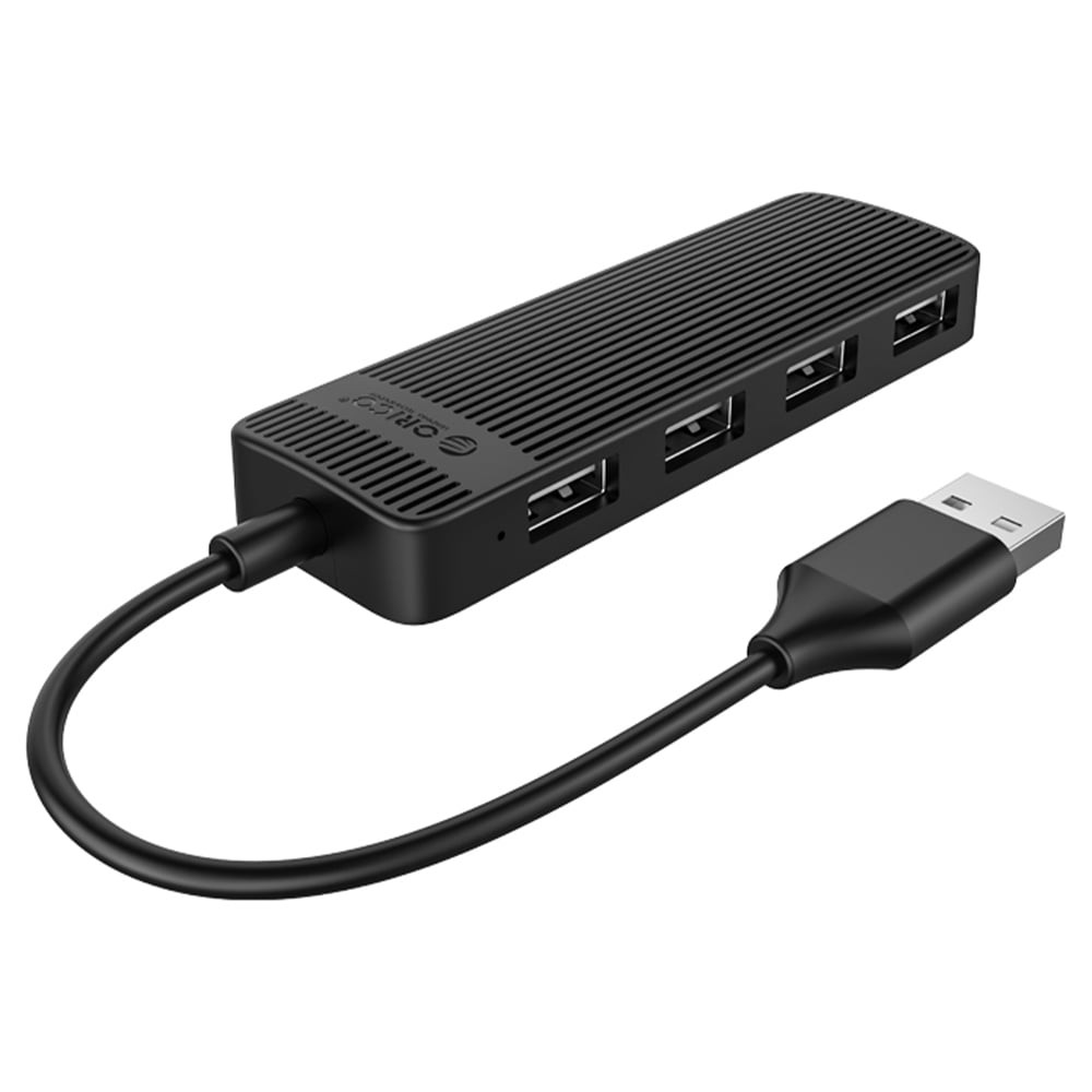 Orico USB-A Hub 2.0 4 Port (FL02-BK-BP) Black | Education Studio7