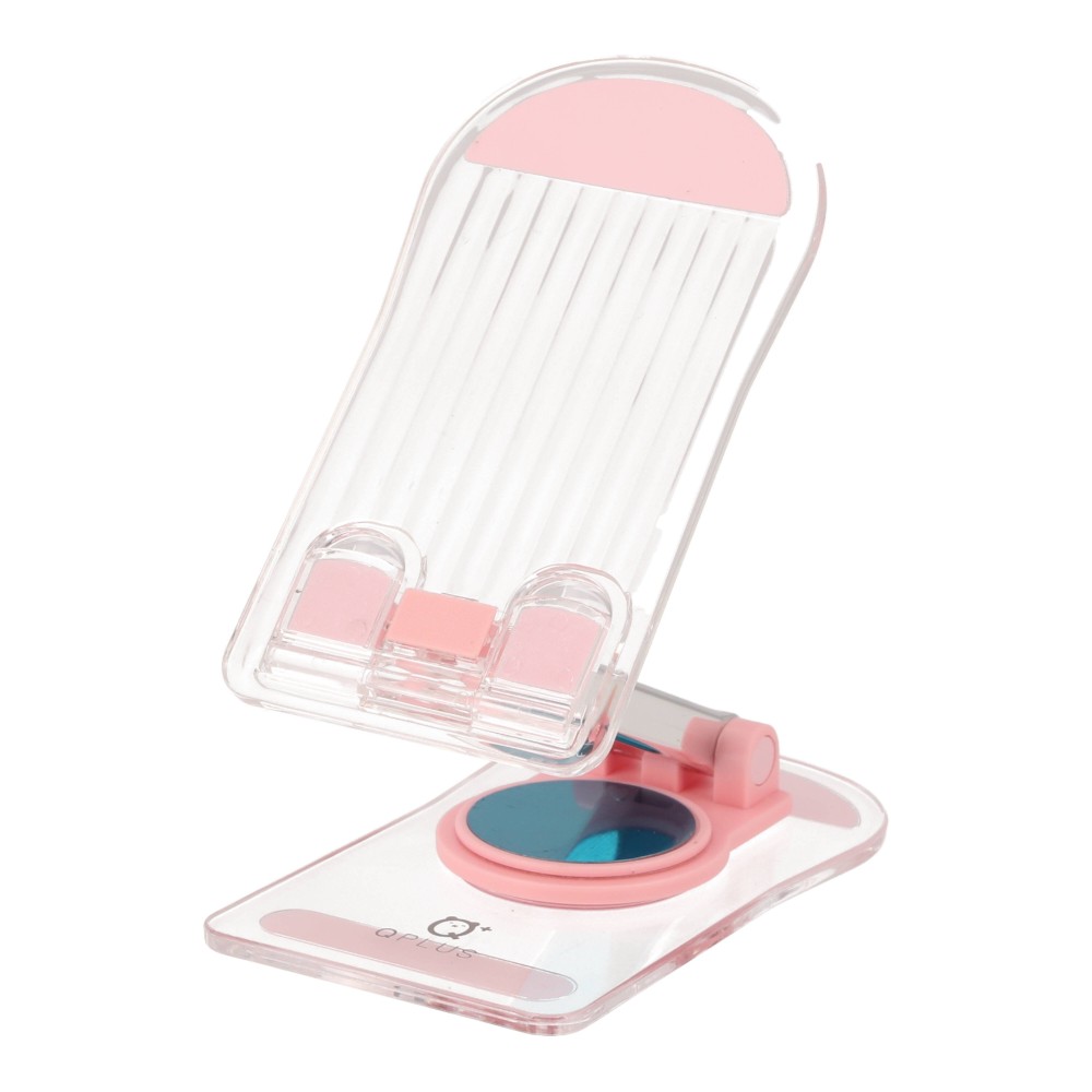QPLUS QP-ST02 ขาตั้งโทรศัพท์รุ่นใหม่ สีชมพู | Education Studio7