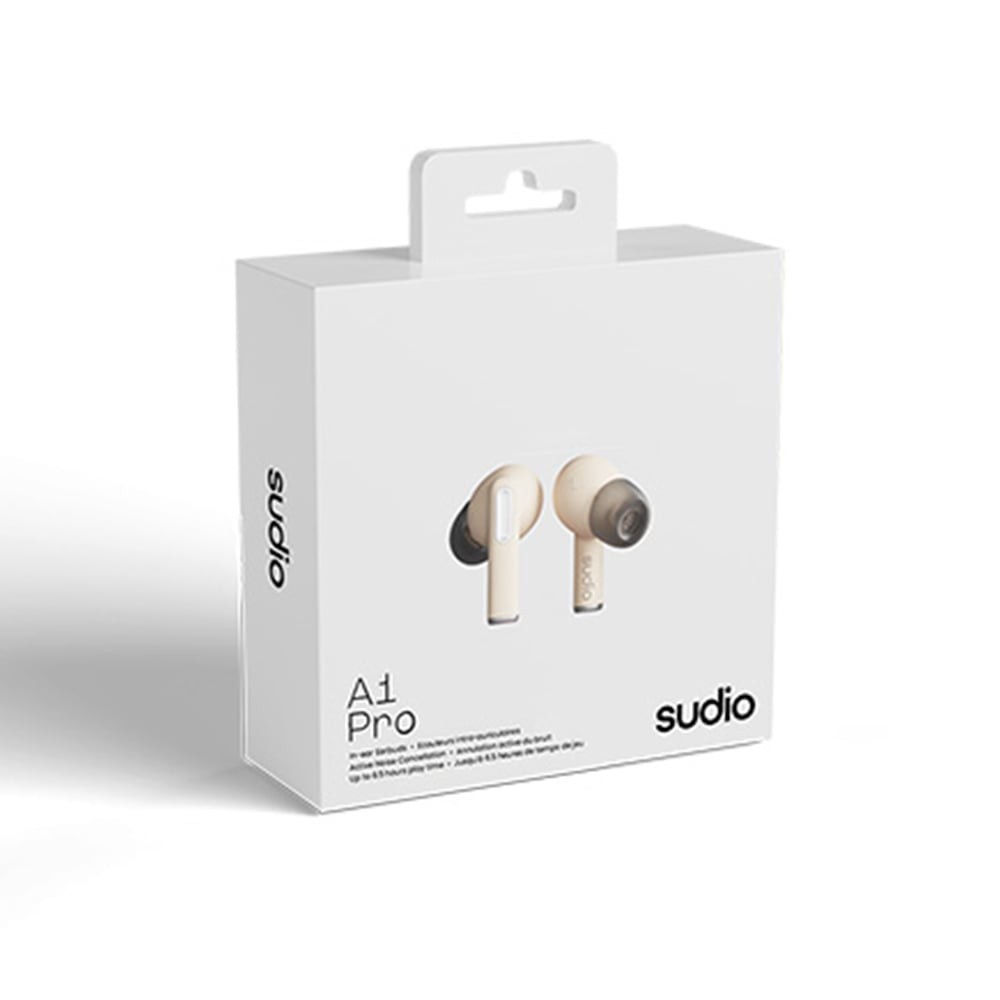 หูฟังไร้สาย Sudio A1 Pro สี Sand | Education Studio7
