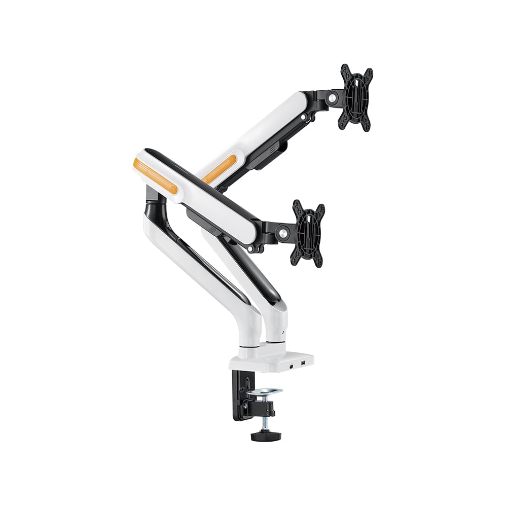 แขนจับจอ ERGONOZ Dual Twin Trazer EGN-TRAZER-D สีขาว/ส้ม | Education ...