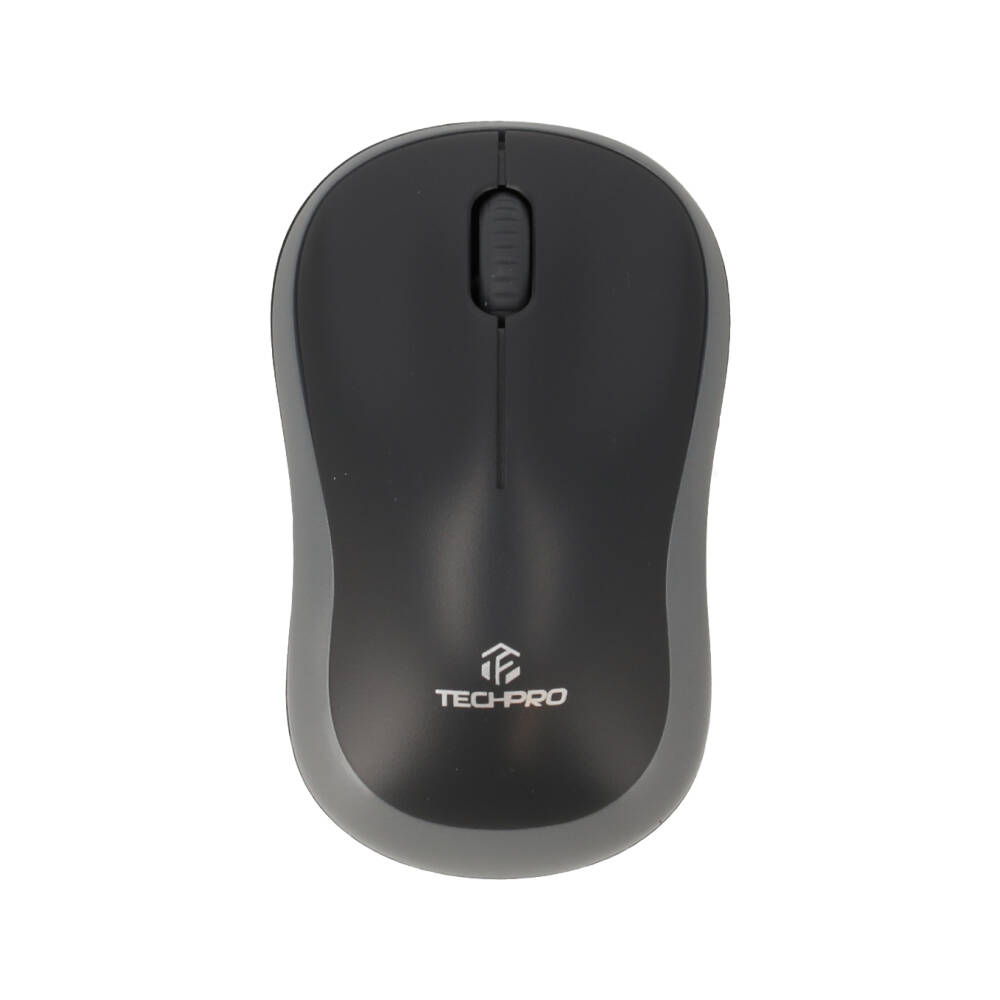 เม้าส์ไร้่สาย TECHPRO Wireless Mouse Silent Charcoal | Education Studio7
